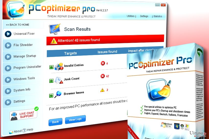 削除 Pc Optimizer Pro (ウイルス) - 2021年更新